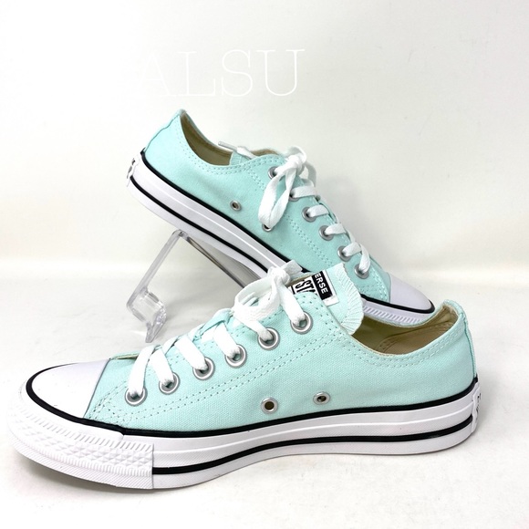 Converse | Shoes | Converse Ctas Canvas Low Top Teal Tint W Authentic ...